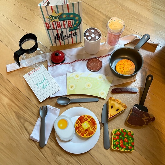 Melissa & Doug | Toys | Melissa Doug Star Diner Restaurant Play Set ...